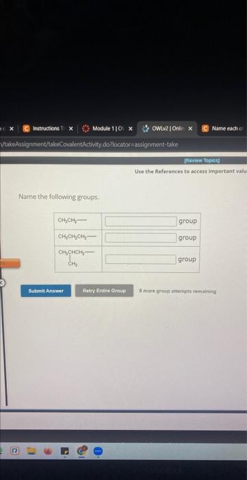 Solved \r\nUse the References to access important vafu Name | Chegg.com