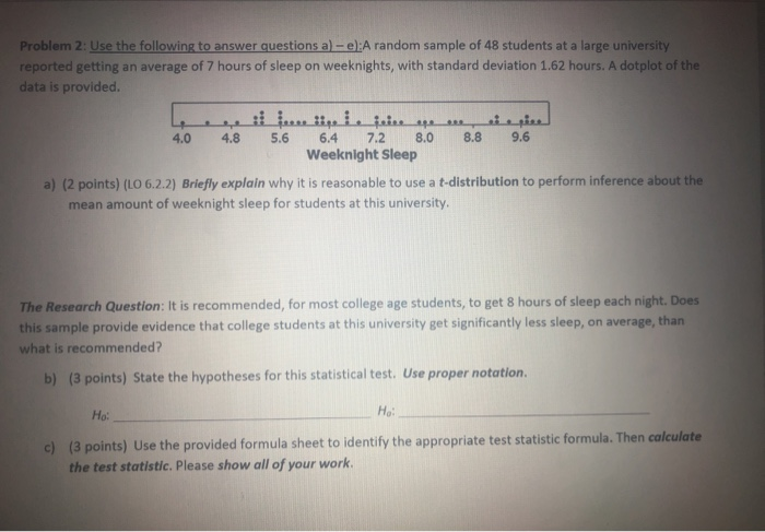 Solved p lam 2 Use the following to answer questions a) | Chegg.com