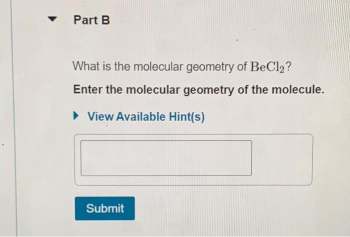 Solved Part A What is the molecular geometry of PBrz? Enter | Chegg.com