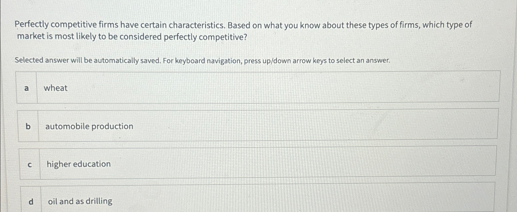 Solved Perfectly competitive firms have certain | Chegg.com