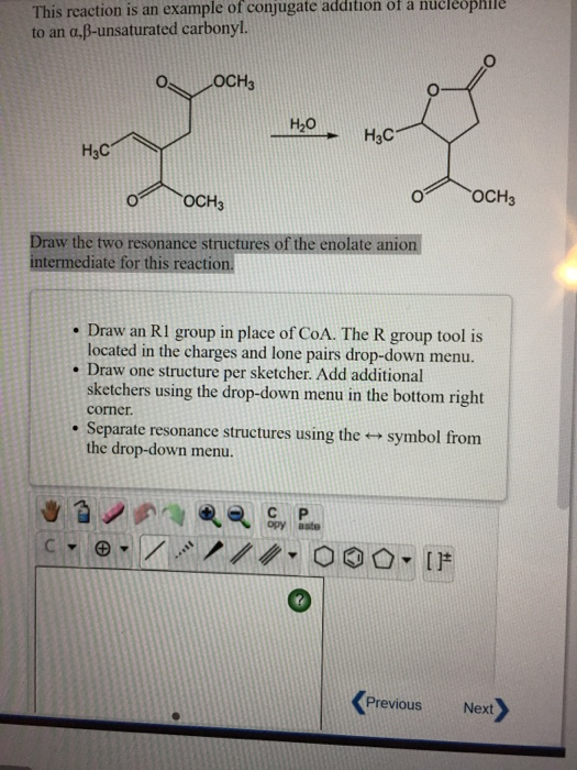 Solved This reaction is an example of conjugate addition of | Chegg.com