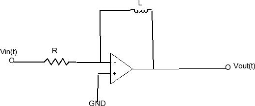 Solved Express the output voltage Vout(t) in terms of the | Chegg.com