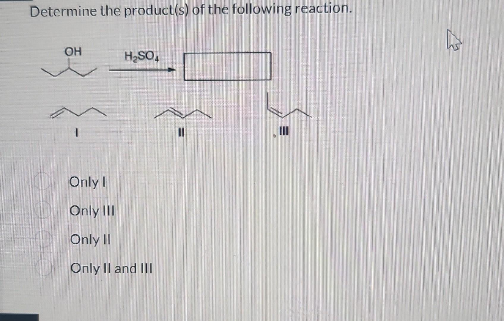 Solved Determine The Product S Of The Following
