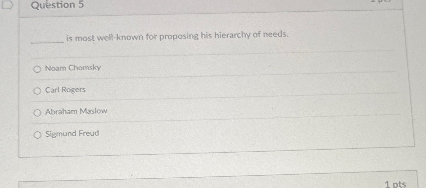 Solved Question 5 ﻿is most well-known for proposing his | Chegg.com