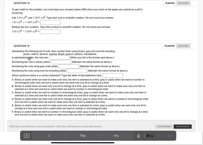Solved To get credi for this problem, you must type your | Chegg.com