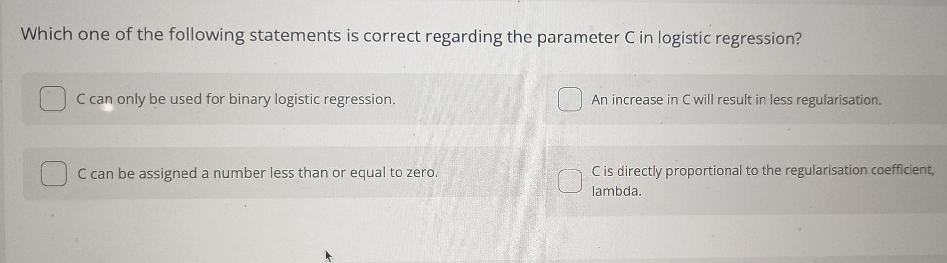Solved Which one of the following statements is correct | Chegg.com