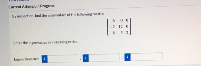 Solved Let A be a 6x6 matrix with the characteristic | Chegg.com