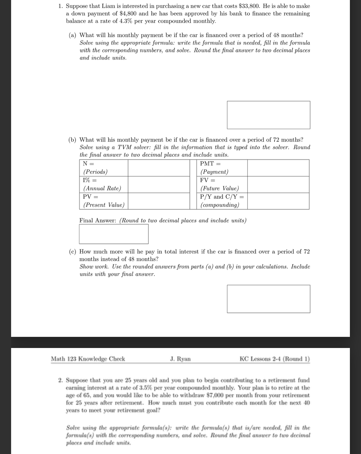 Solved Suppose that Liam is interested in purchasing a new | Chegg.com