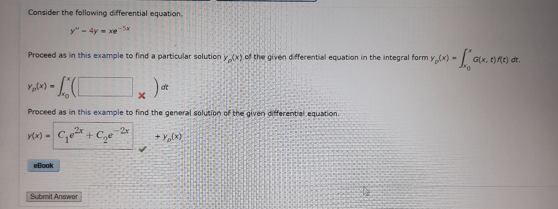 Solved Consider the following differential | Chegg.com