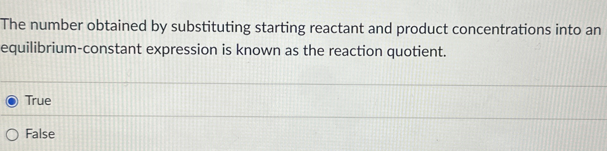 Solved The number obtained by substituting starting reactant | Chegg.com