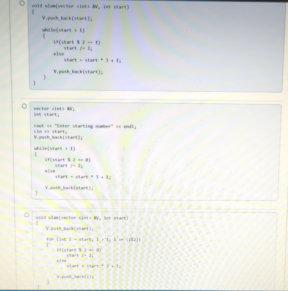 Solved Select the best solution:Write a function that will | Chegg.com