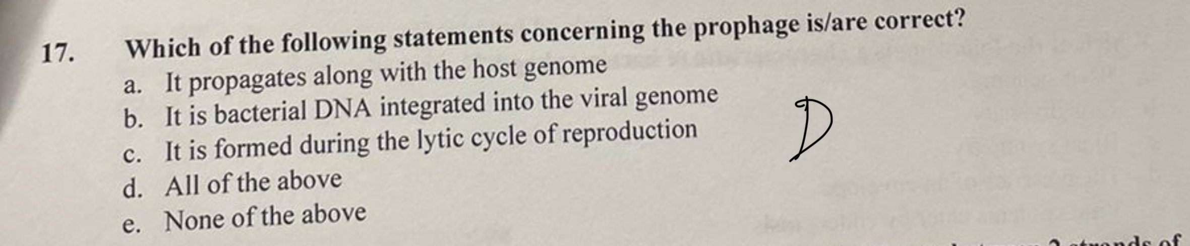 Solved 17. ﻿Which of the following statements concerning the | Chegg.com