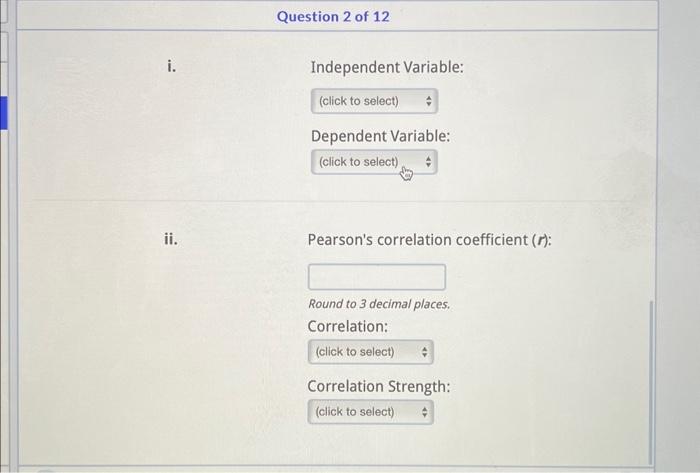Solved Complete the following instructions: i. Identify the | Chegg.com