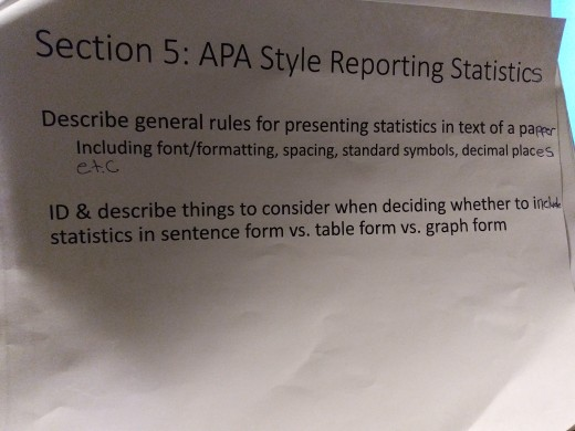 Solved Section 5: APA Style Reporting Statistics Describe | Chegg.com