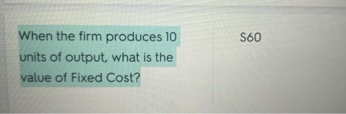Solved 60$ is the answer but can you explain how thet is the | Chegg.com