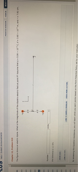 Solved Help System Announcements PRINTER VERSION * BLACK | Chegg.com