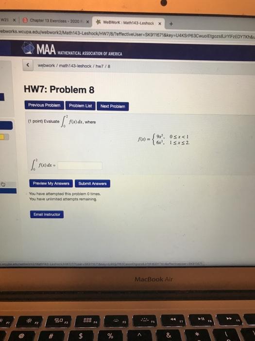 Solved W2x Chapter 13 Exercises 2020 * * WebWork: | Chegg.com Solved W2x Chapter 13 Exercises 2020 * * WebWork: | Chegg.com