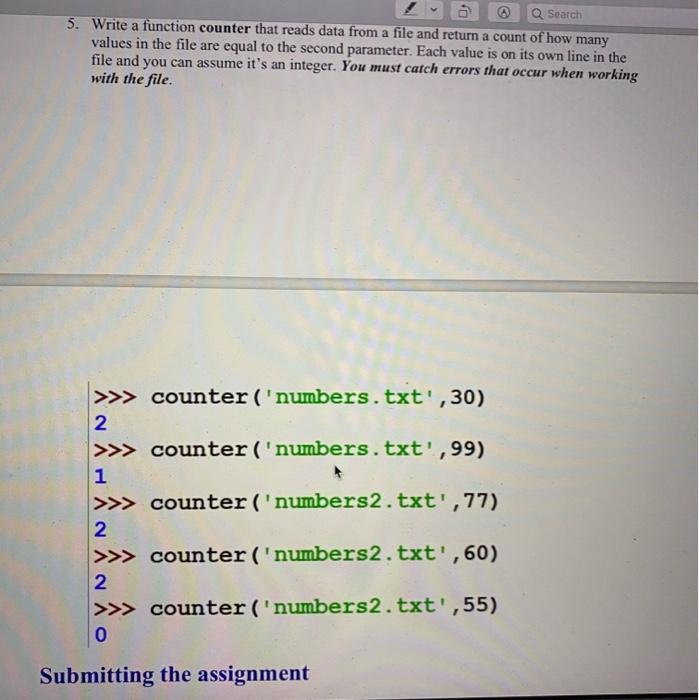 Solved 1. Write a function unique Words that takes a list of | Chegg.com