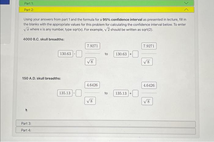 Solved hello, i am not sure what goes in the blank spaces, | Chegg.com