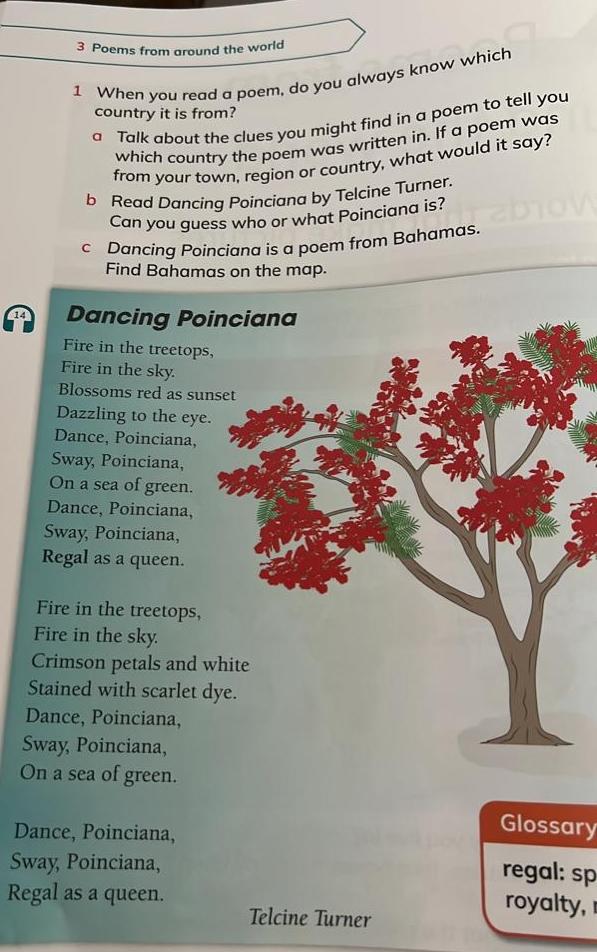 Solved 3 ﻿Poems from around the world1 ﻿When you read a | Chegg.com