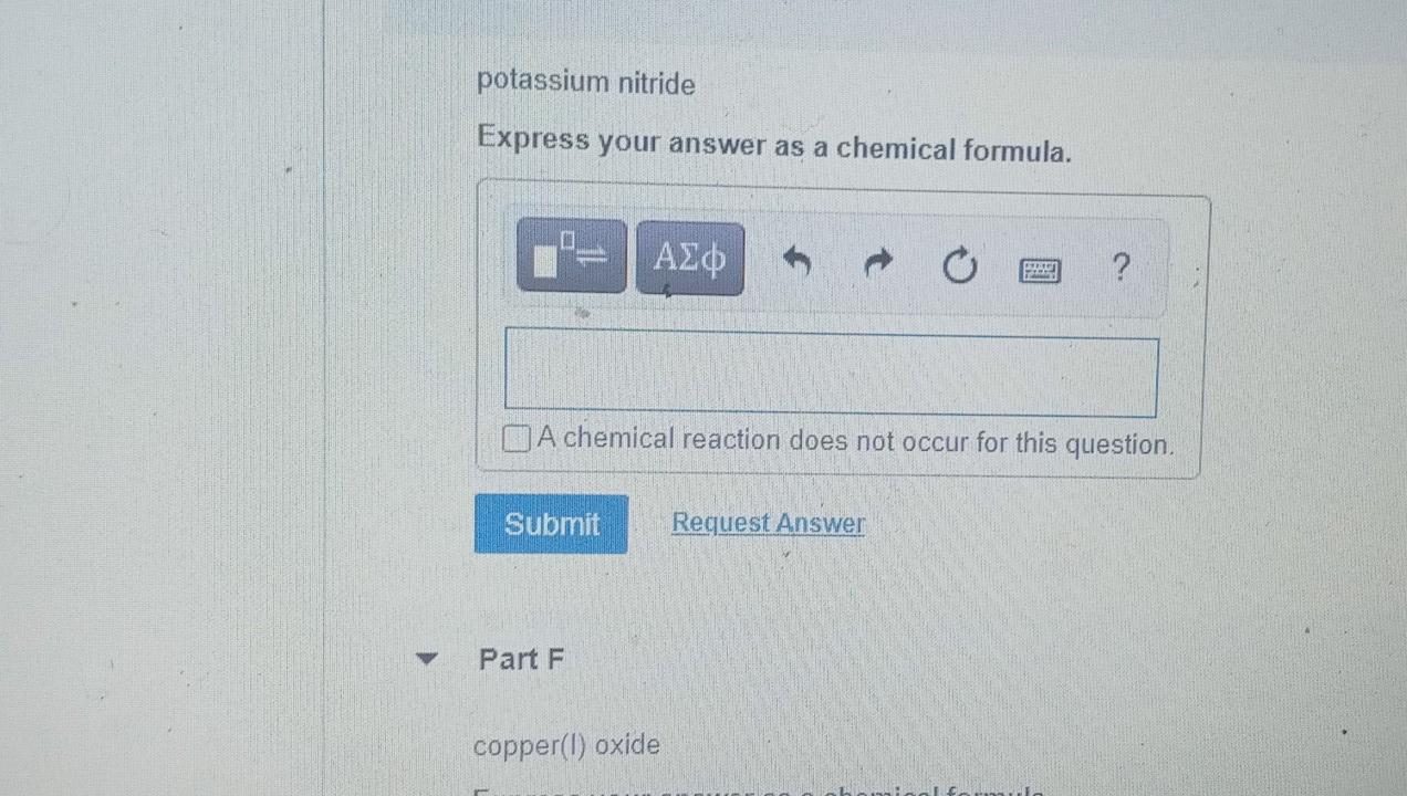 Solved er the formula of the following ionic compounds. | Chegg.com
