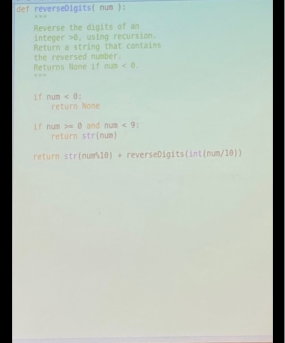 Solved modify this function from return to print itoutput is | Chegg.com