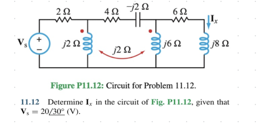 Solved Figure P11.12: Circuit for Problem 11.12.11.12 | Chegg.com