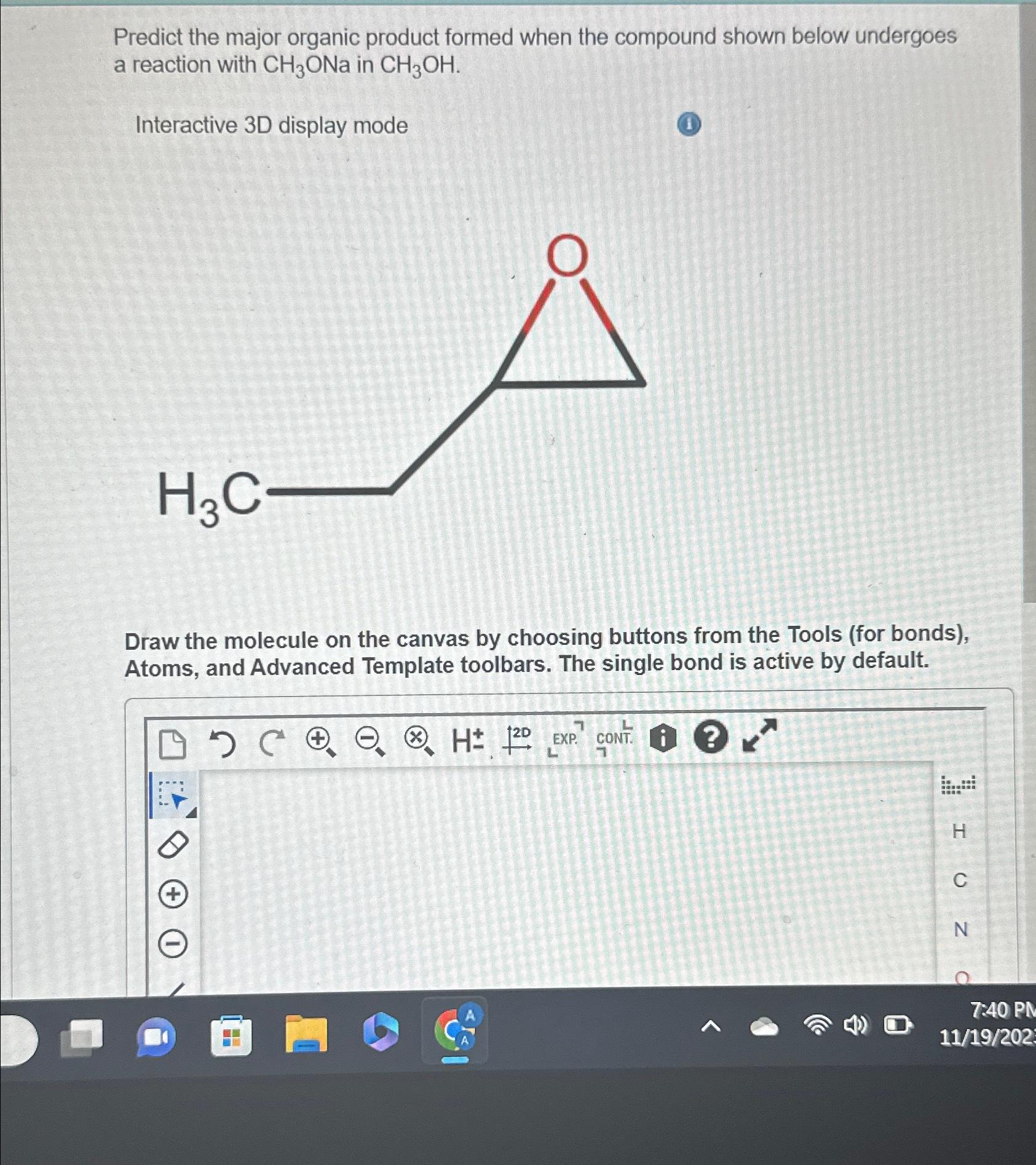 Solved Predict the major organic product formed when the | Chegg.com