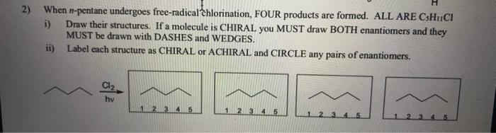 Solved 1) a) Define superimposable'. CI Br b) What is one | Chegg.com
