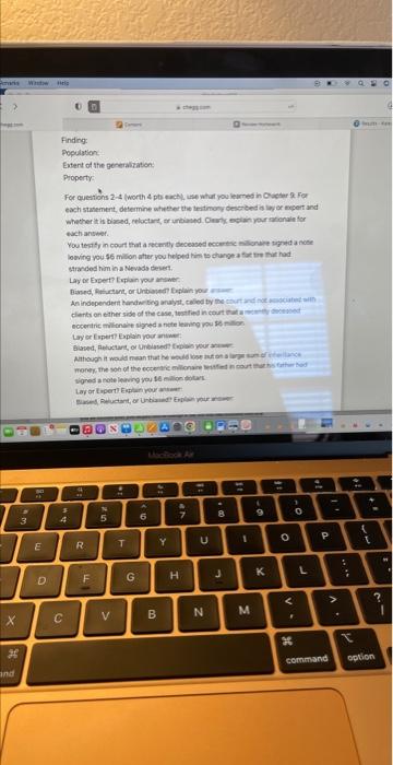 Sacein siite Finding Population. Esent of the | Chegg.com