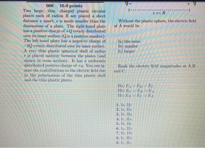 Solved IIia) EA>EB>EC IIb) EC>EB>EA IIc) EB>EC>EA 1. In, IIc | Chegg.com