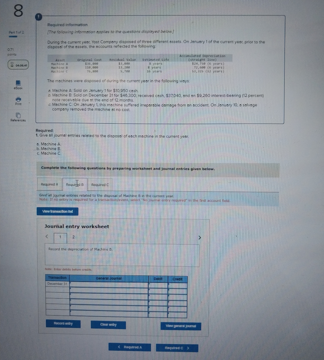 Solved 1Part 1 ﻿af | Chegg.com