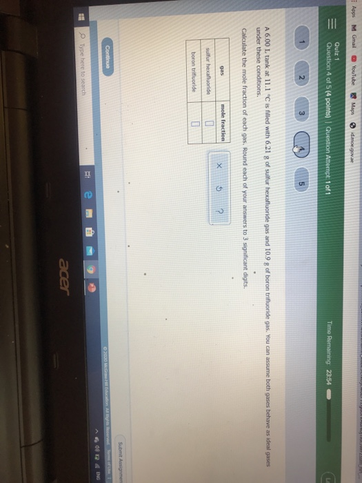 Solved Apps M Gmail YouTube Maps id.moe.govae = Quiz 1 | Chegg.com