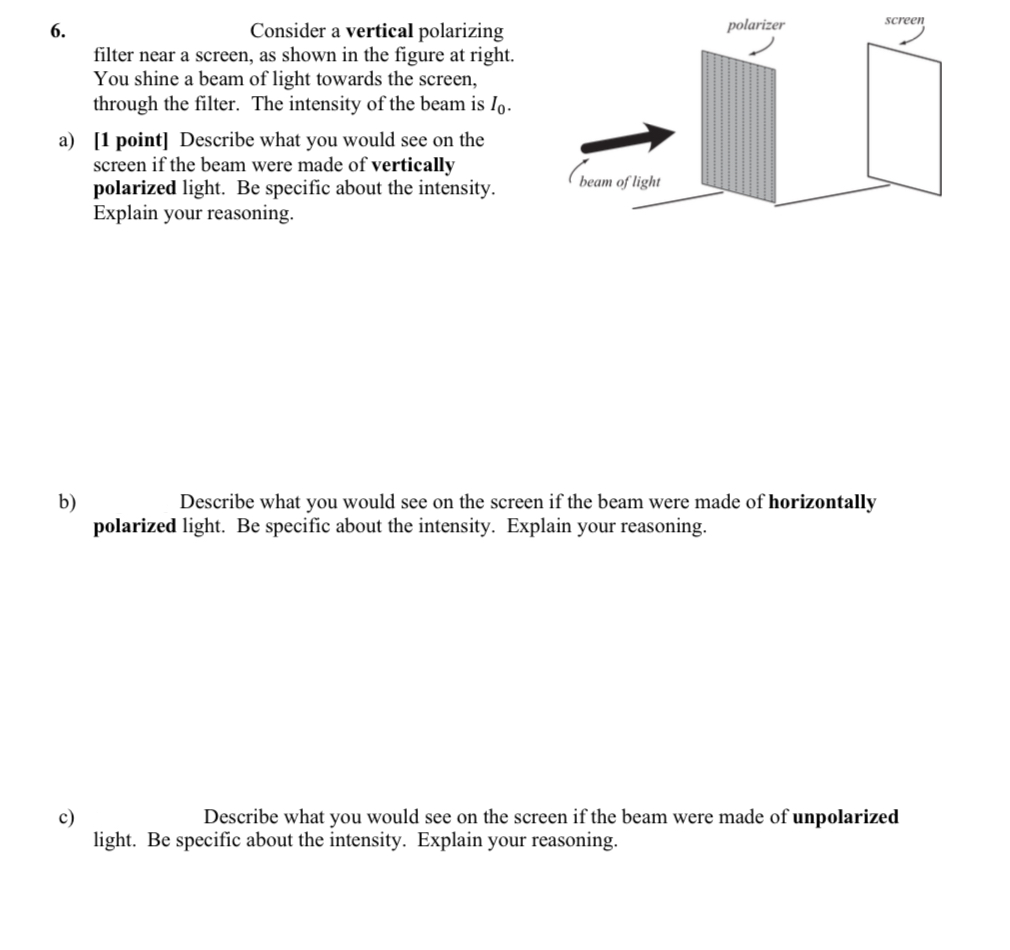 Solved filter near a screen, as shown in the figure at | Chegg.com