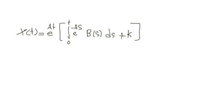 Solved prove variation constant of Nonhomogeneous linear | Chegg.com