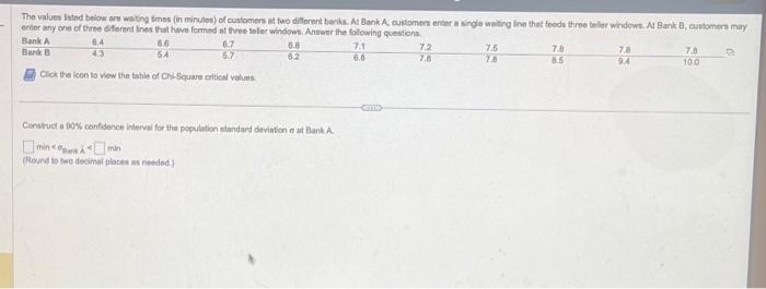Solved Cack the icon to vew the tithe of ChLsquare ceitical | Chegg.com