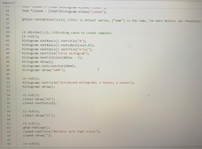 Solved ASK NR 1: SELF LEARNING - Analyse three macros I have | Chegg.com