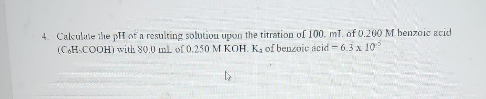 Solved 3. What is the pH of a buffer prepared by adding 30.0 | Chegg.com