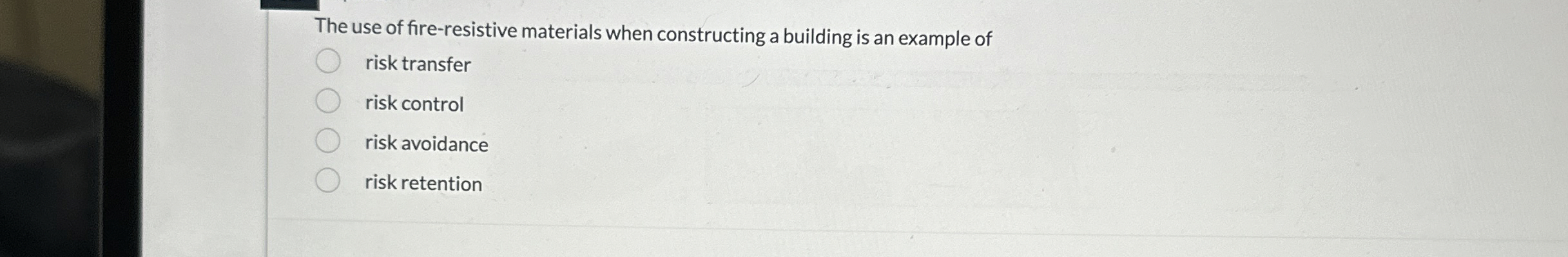Solved The use of fire-resistive materials when constructing | Chegg.com