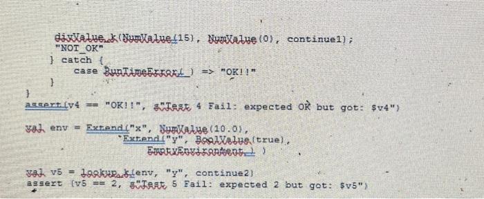 Scala programming and can you answer every single // | Chegg.com