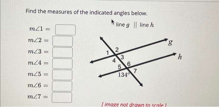 Solved Find the measures of the indicated angles below. line | Chegg.com