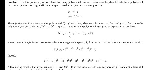 Solved Problem 4. In this problem, you will show that every | Chegg.com