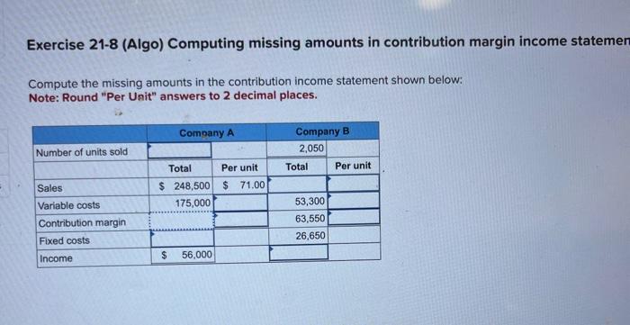 Solved Exercise 21 8 Algo Computing Missing Amounts In