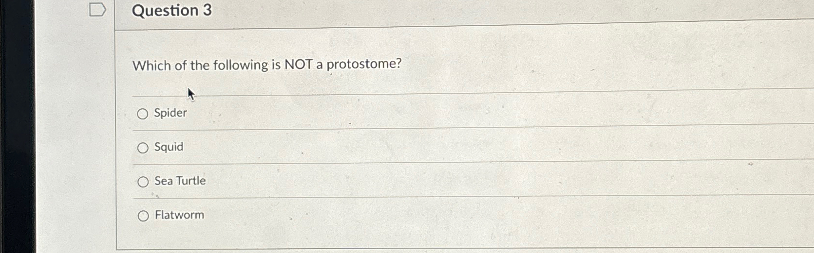 Solved Question 3Which of the following is NOT a | Chegg.com