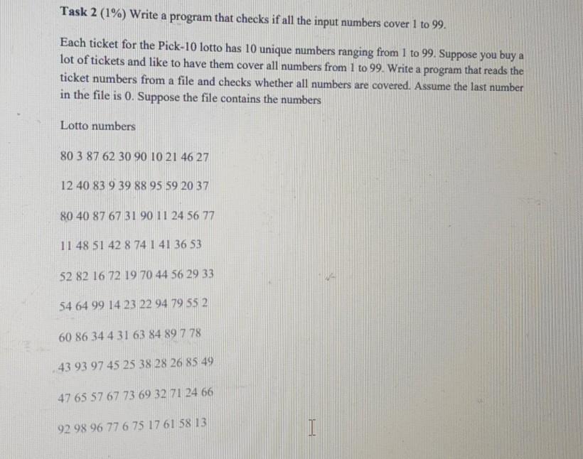 Solved Task 1 (1%) Write a python function that accepts a | Chegg.com