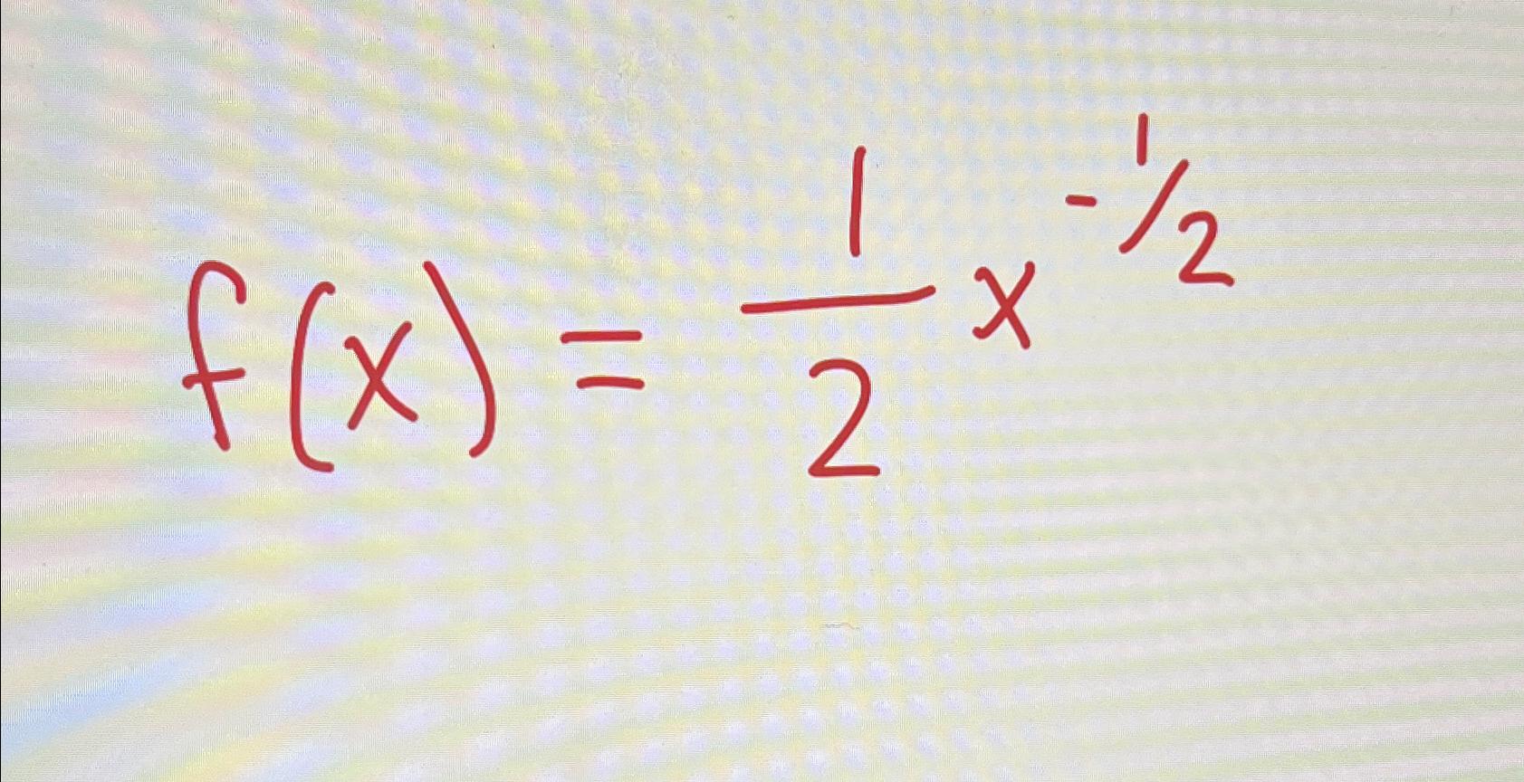 Solved f(x)=12x-12Find the derivative | Chegg.com