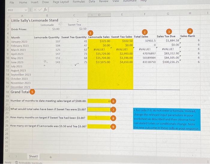 Solved 1. Create a formula in cell D6 that uses the quantity | Chegg.com Solved 1. Create a formula in cell D6 that uses the quantity | Chegg.com