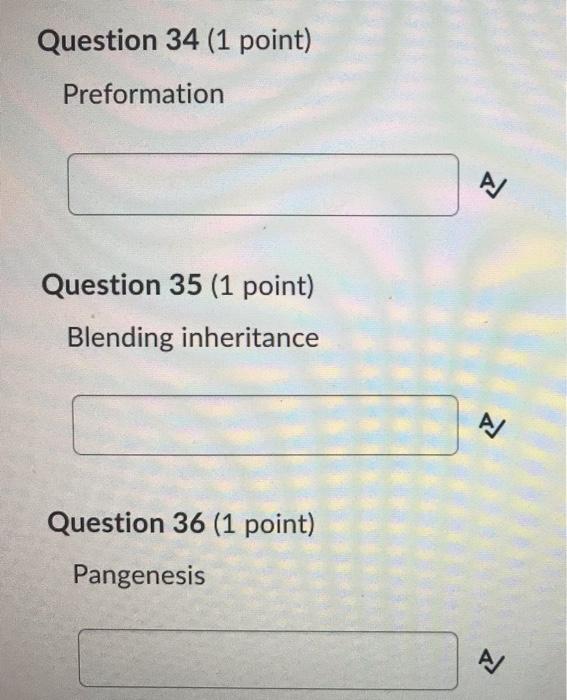 Solved Question 31 (1 point) FILL IN THE BLANK For the | Chegg.com