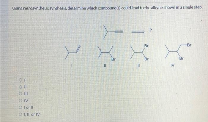Solved Perform a retrosynthetic analysis by working | Chegg.com