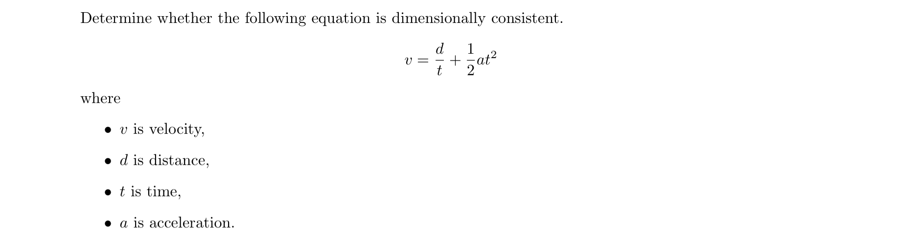 Determine whether the following equation is | Chegg.com